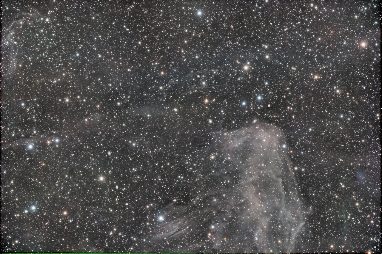 Volcano Nebula and M81 M82 Panel 1 | Dark Flats (Works in Progress)
